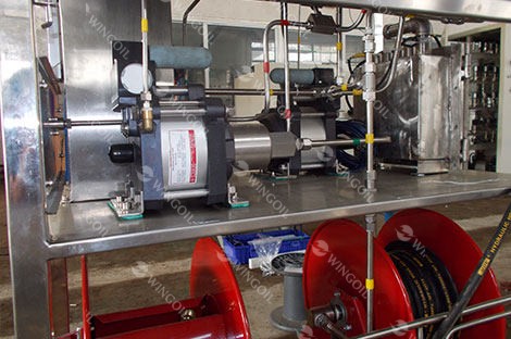 Wellhead Pressure Test Skid - Hydraulic | Wingoil