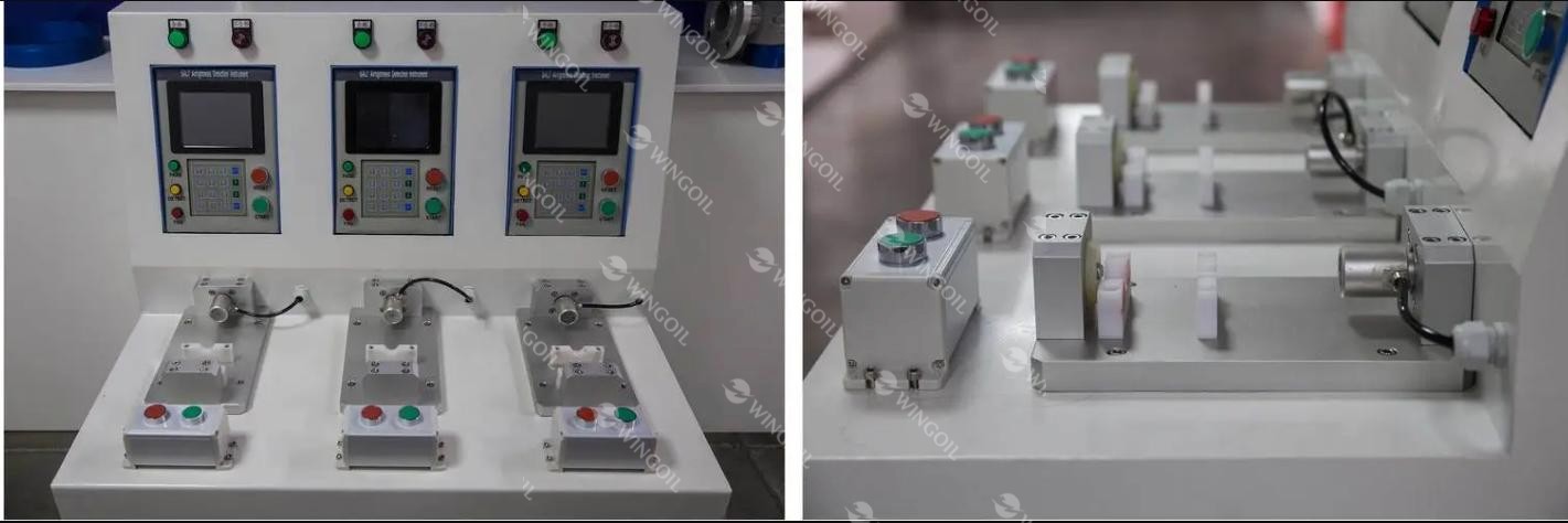 How does the gas booster pump perform gas tightness testing?| WINGOIL