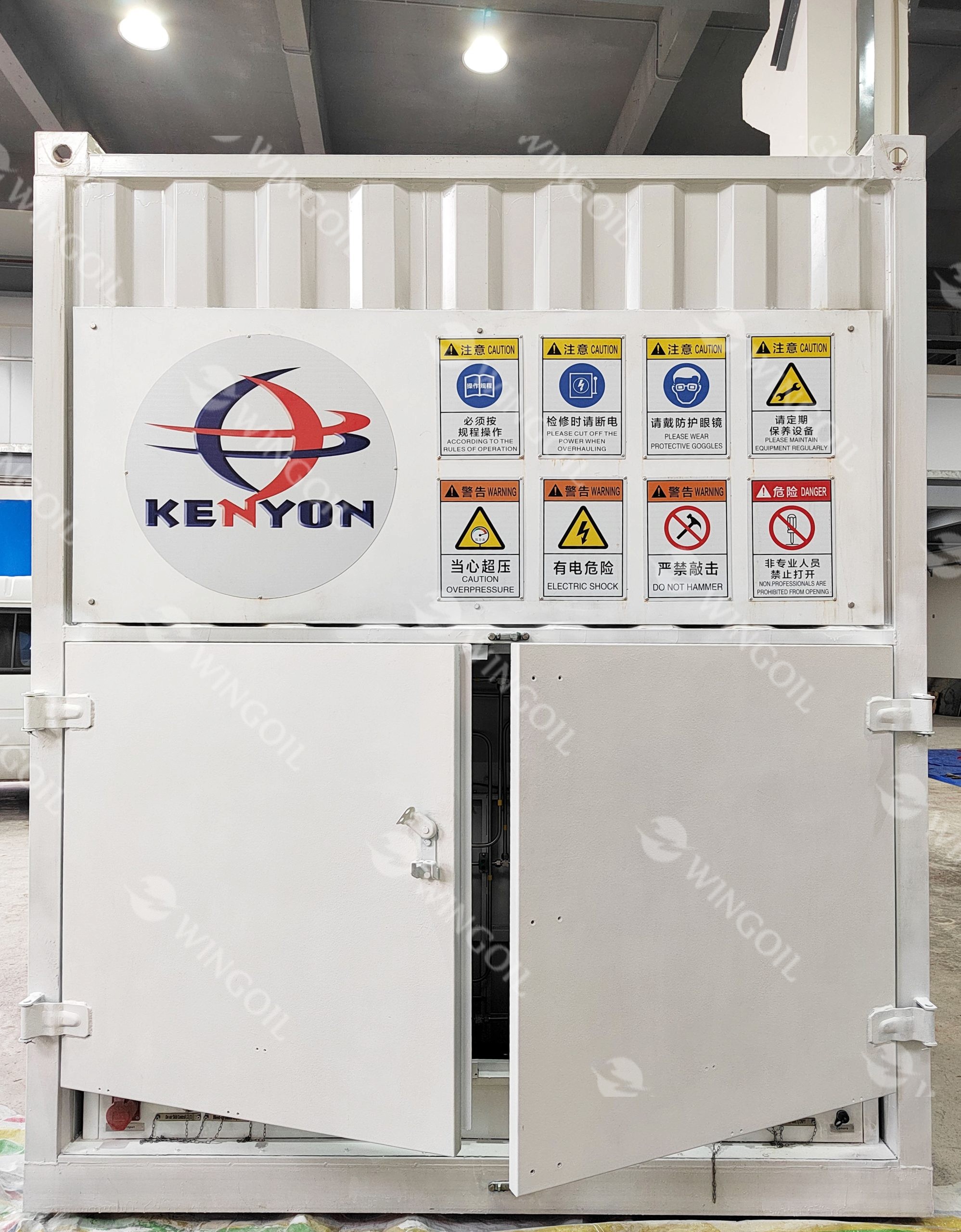 WY-24000W-TJ1 pressure test room has been assembled and will be shipped ...