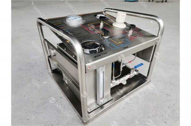 Portable Hydrostatic Test System | Wingoil