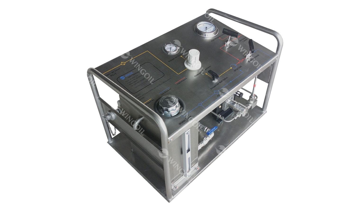 Portable Hydro Test Pumps: Common Faults and Solutions - Wingoil