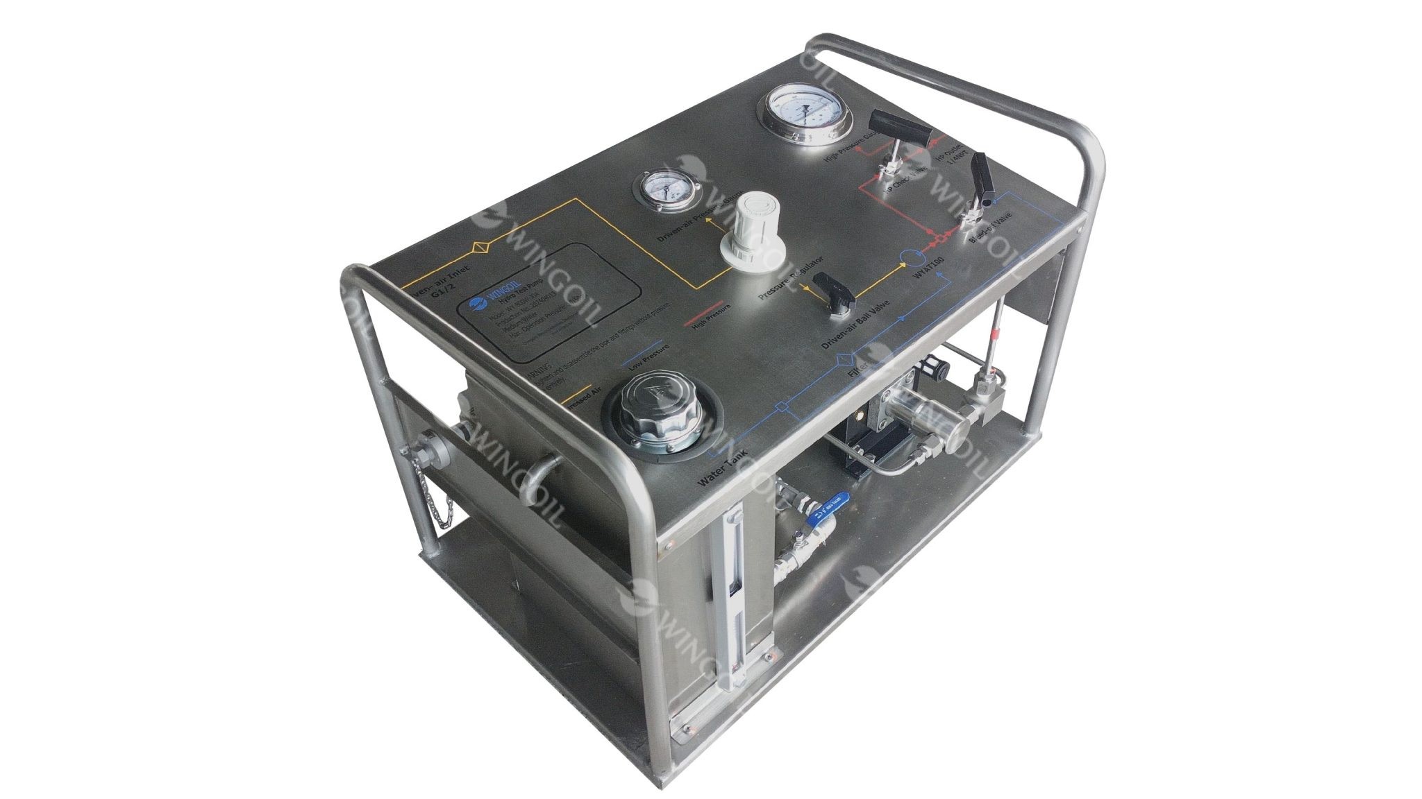 Portable Hydro Test Pumps: Common Faults and Solutions - Wingoil