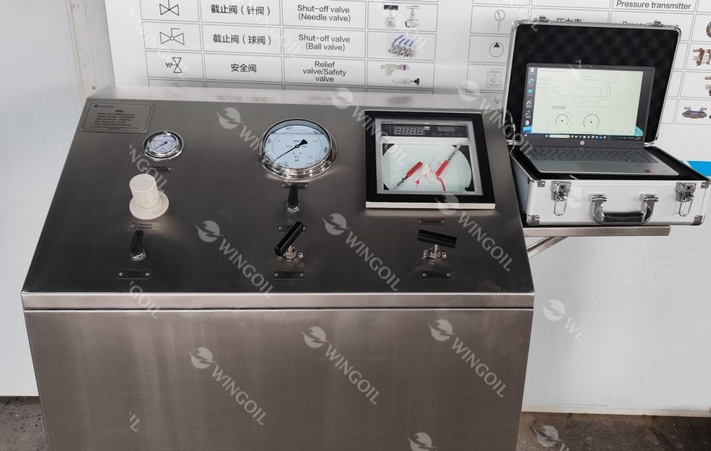 316SS HPU with Chart Recorder and Data Acquisition System | Wingoil